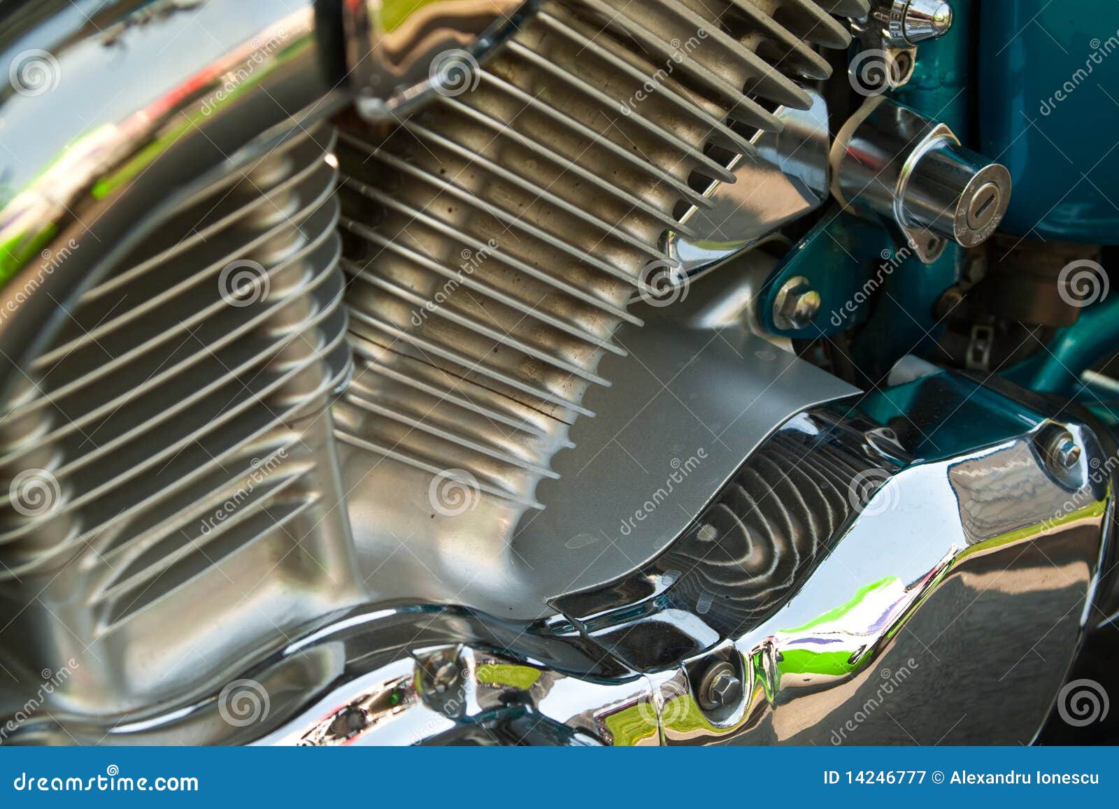 Motorcycle engine stock image. Image of edge, speed, generation - 14246777