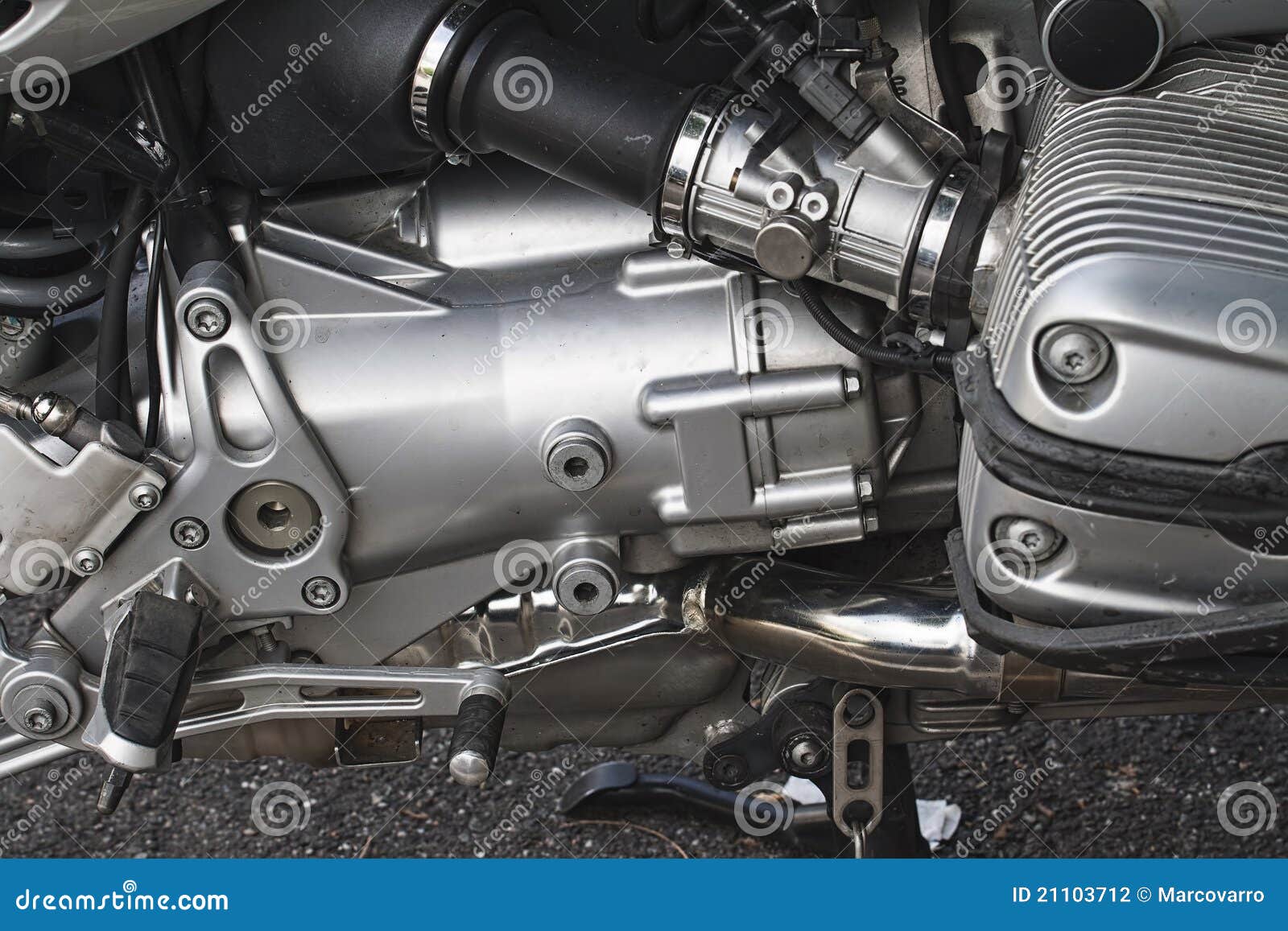 Motorcycle engine stock photo. Image of transportation - 21103712