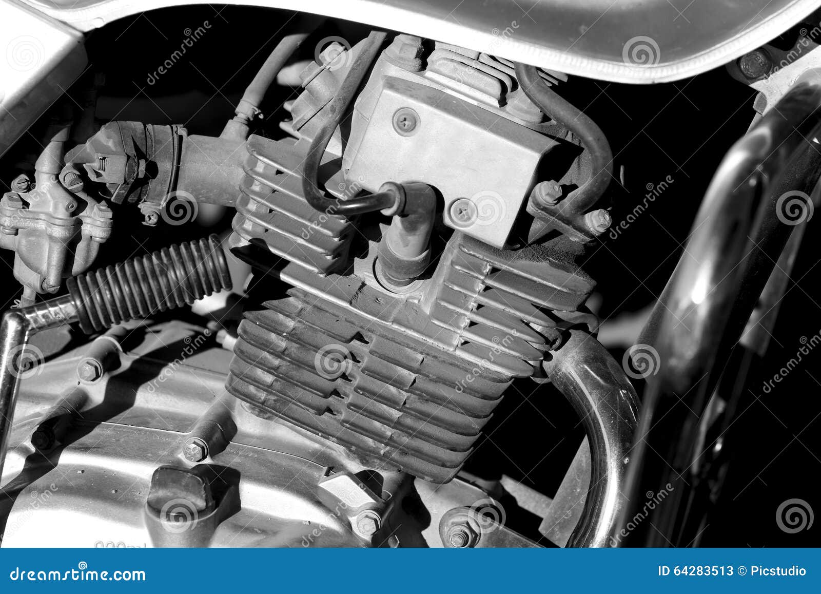 Motorcycle engine stock image. Image of display, bike - 64283513