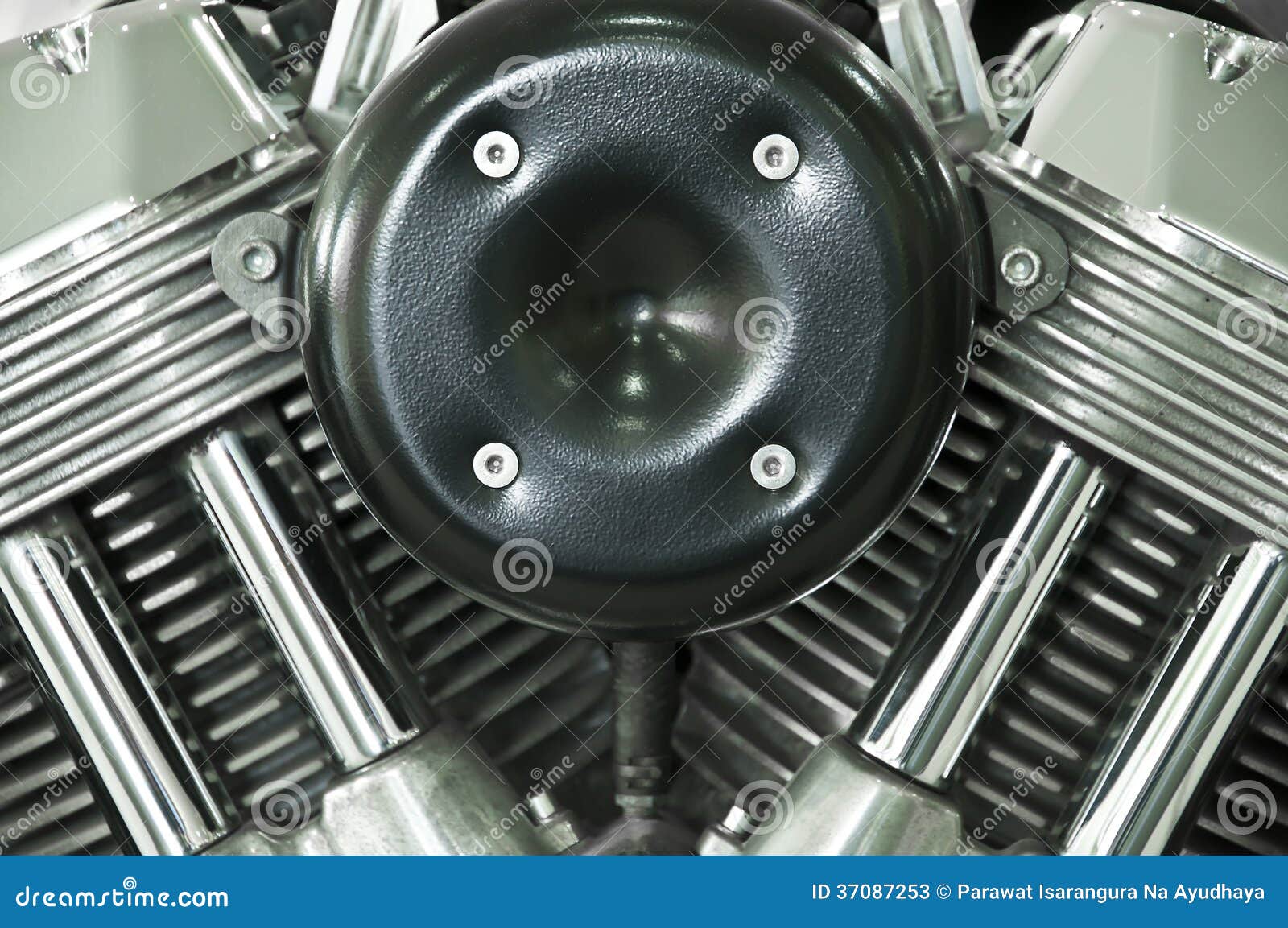 Motorcycle engine. stock image. Image of bike, macro - 37087253