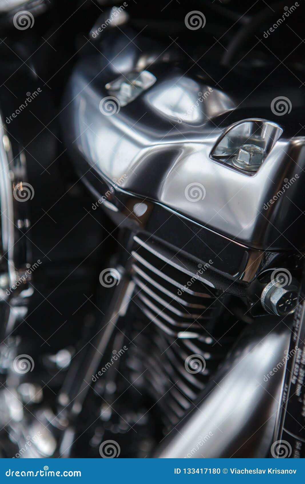 A Motorcycle Engine Close Up Detail Background Stock Photo - Image of ...