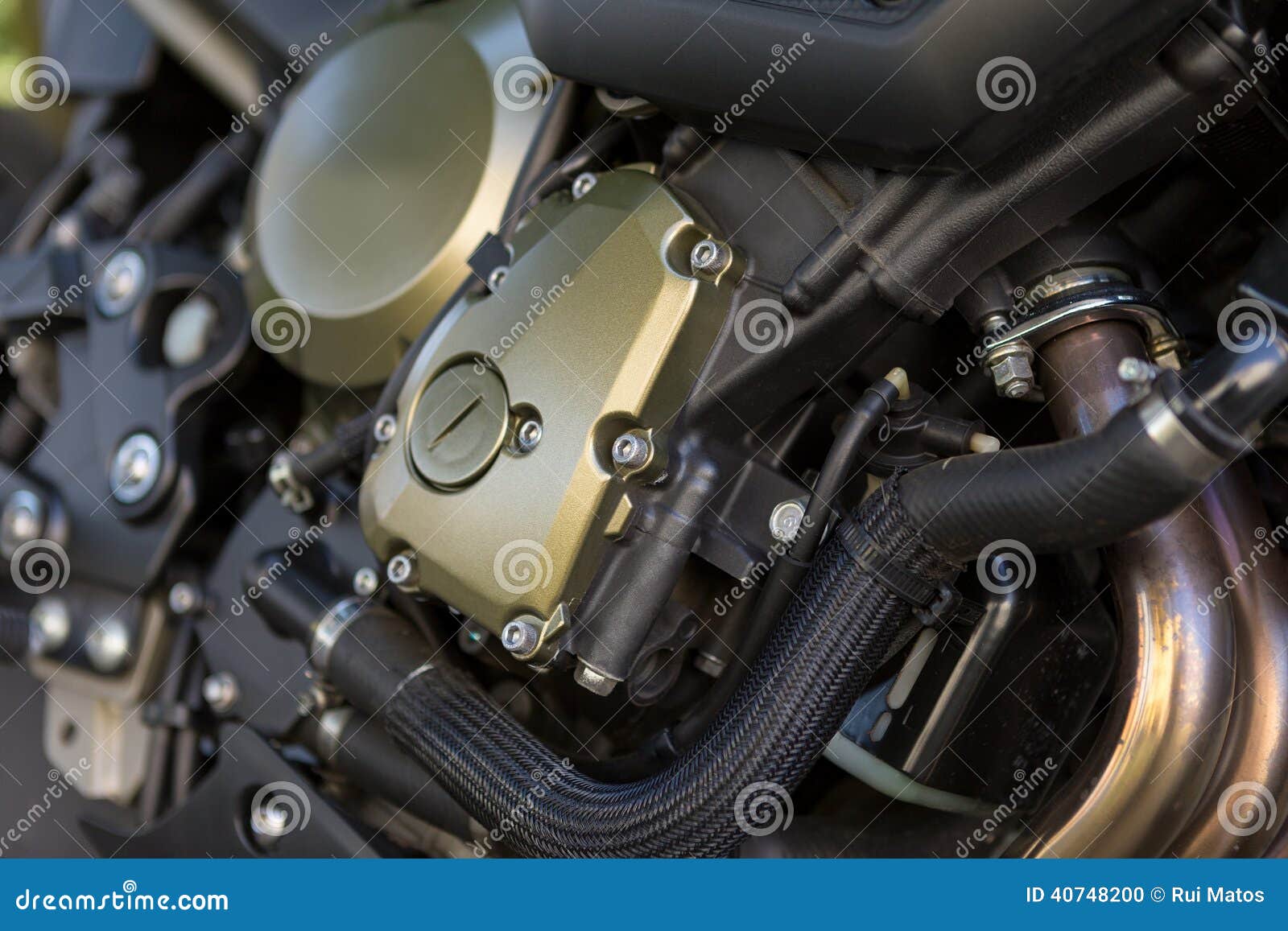 Motorcycle engine stock photo. Image of rolmat, side - 40748200