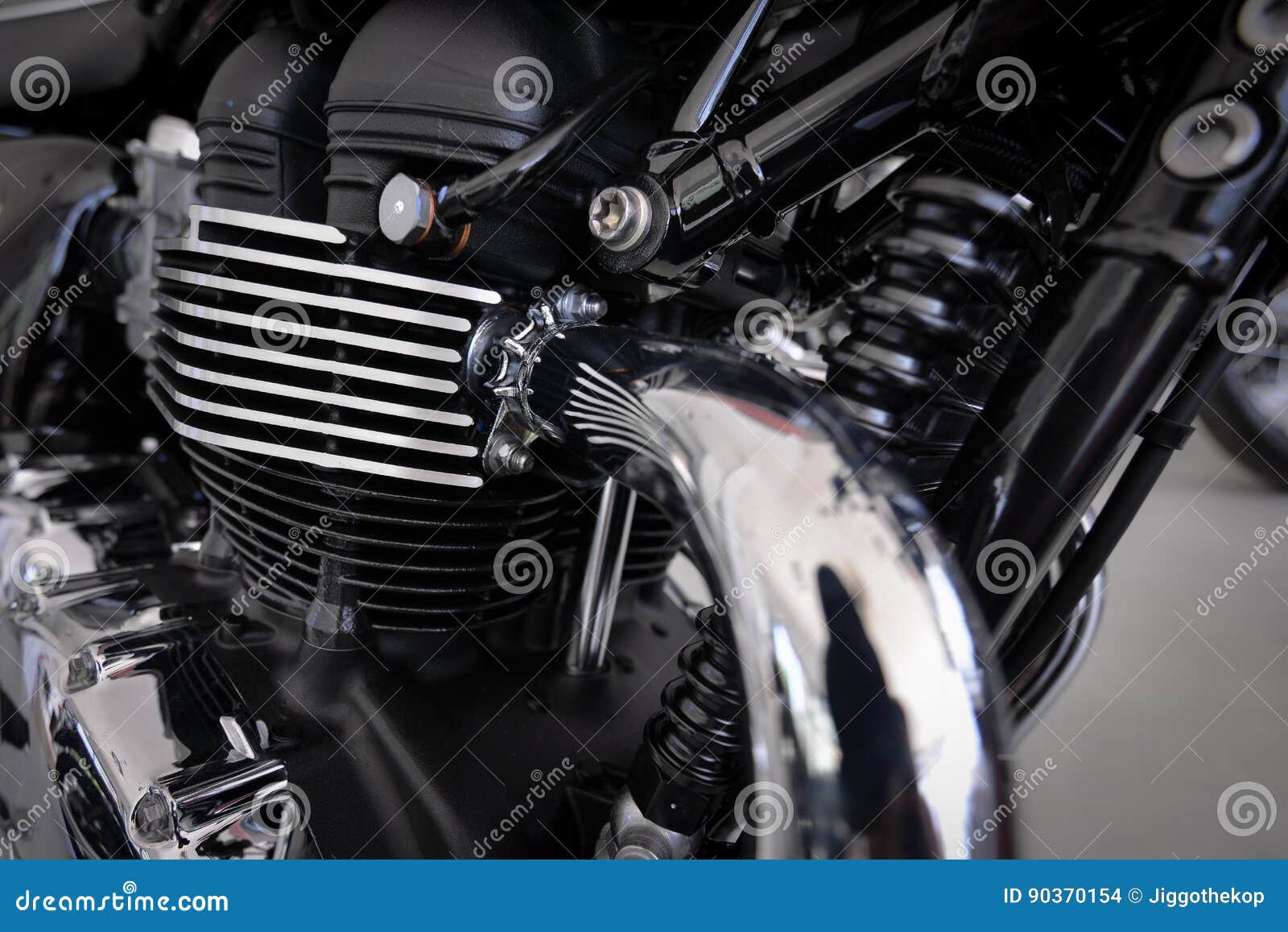 Motorcycle engine design stock photo. Image of design - 90370154