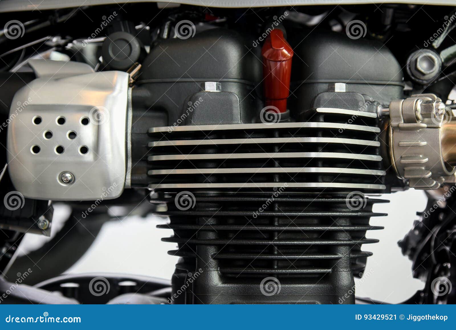 Motorcycle engine design stock image. Image of iron, closeup - 93429521