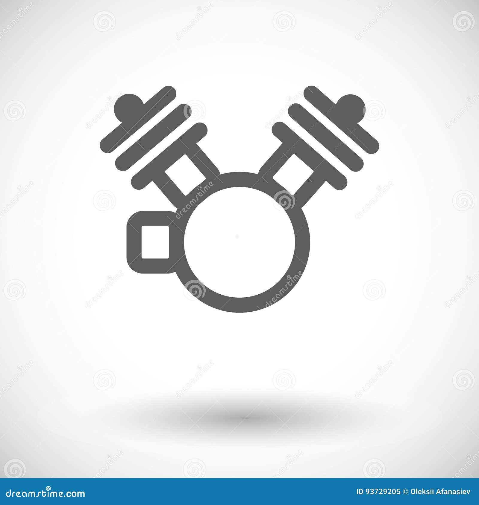 Motorcycle engine icon. stock vector. Illustration of power - 93729205