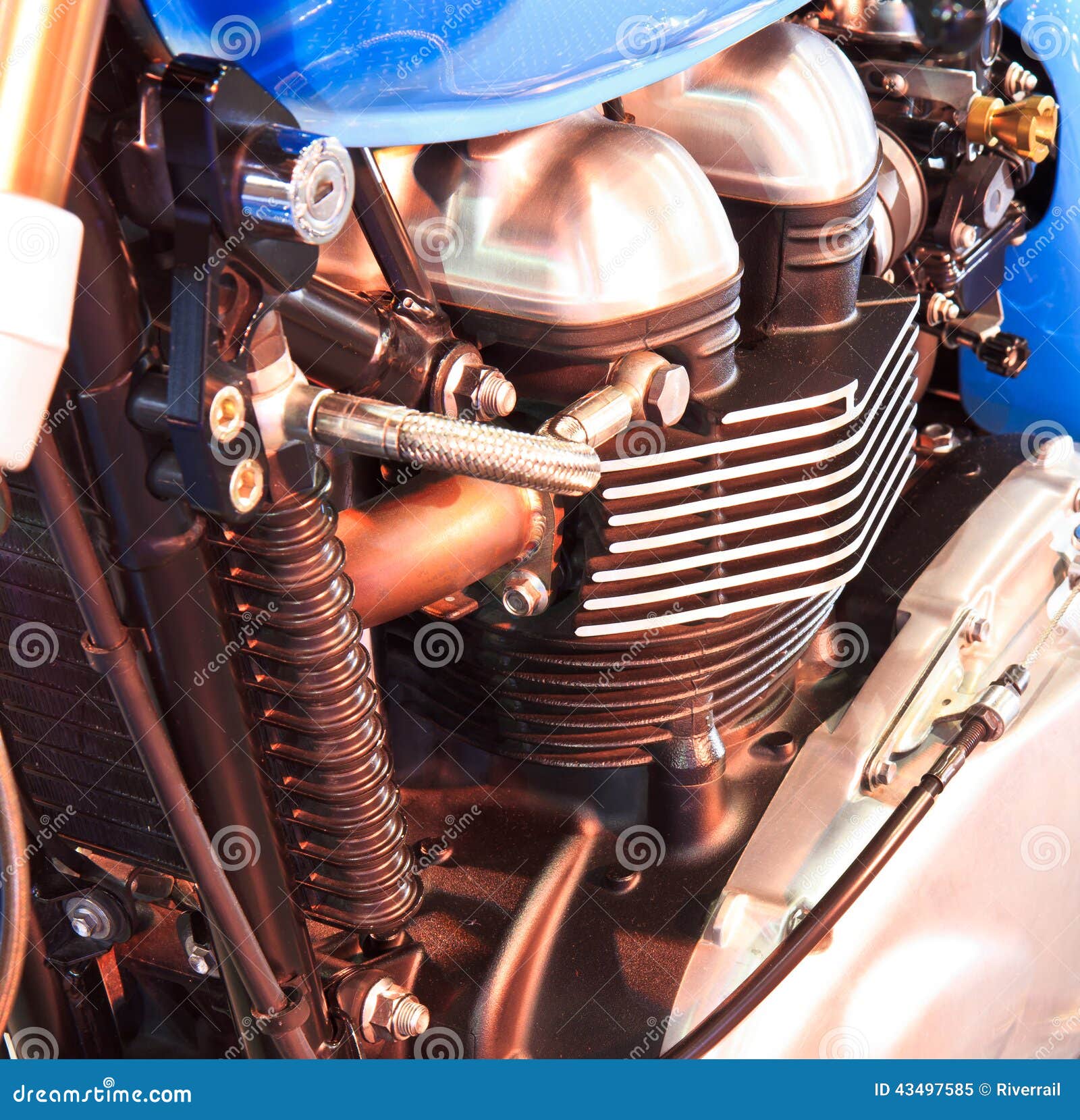Motorcycle engine stock image. Image of automobile, hiking - 43497585