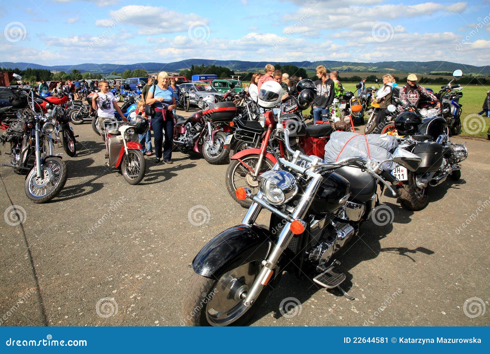 Motorcycle Events editorial photo. Image of fair, broumow - 22644581