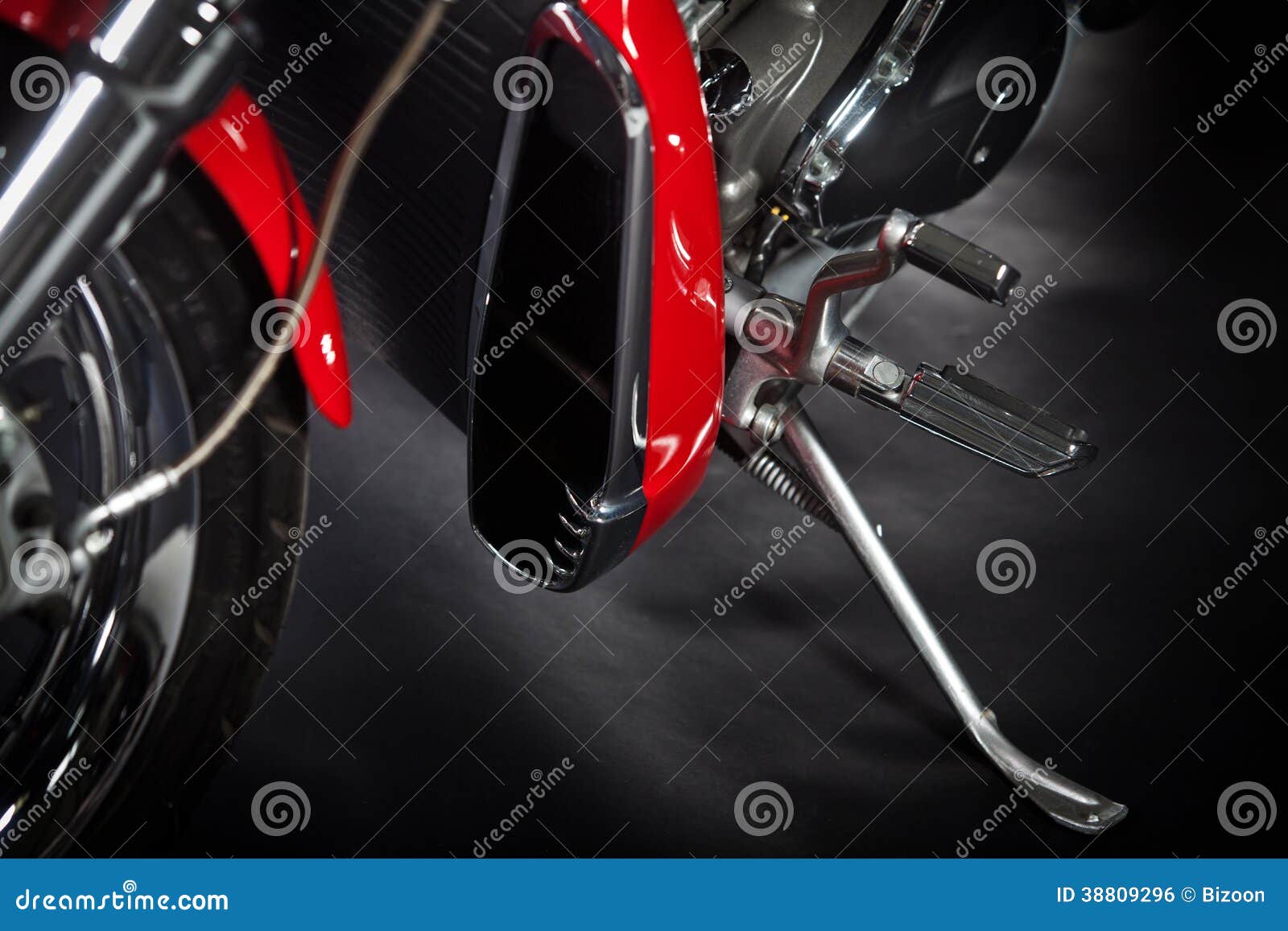 Motorcycle foot rest stock photo. Image of pedal, road - 38809296