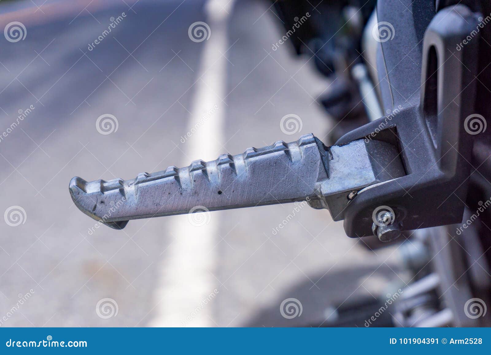 Motorcycle foot rest stock image. Image of shoe, motorcycle - 101904391