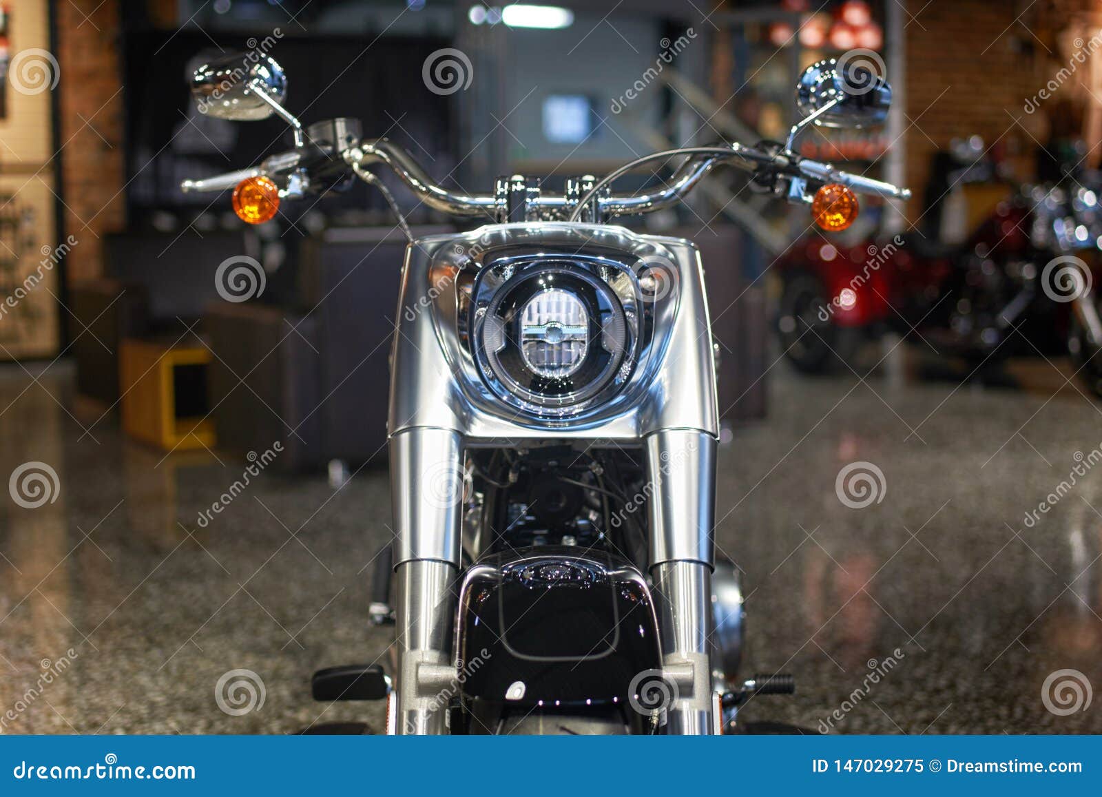 Motorcycle front fork stock image. Image of closeup - 147029275