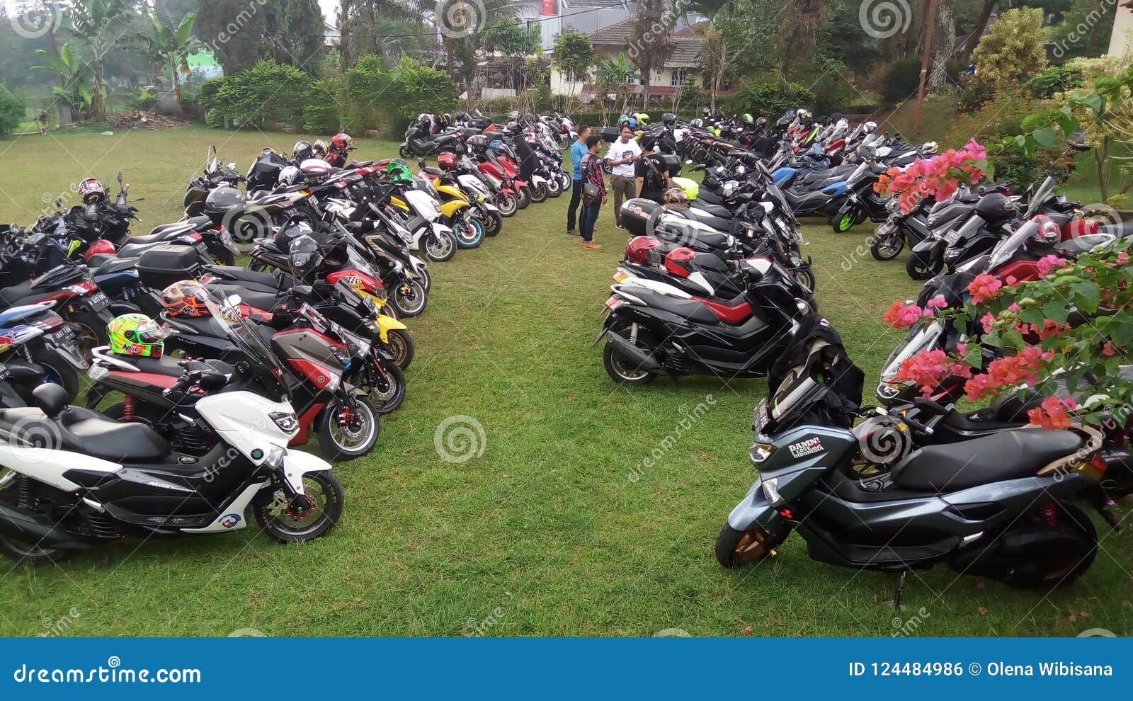 Gathering Matic Motorcycle Stock Photos - Free & Royalty-Free Stock ...
