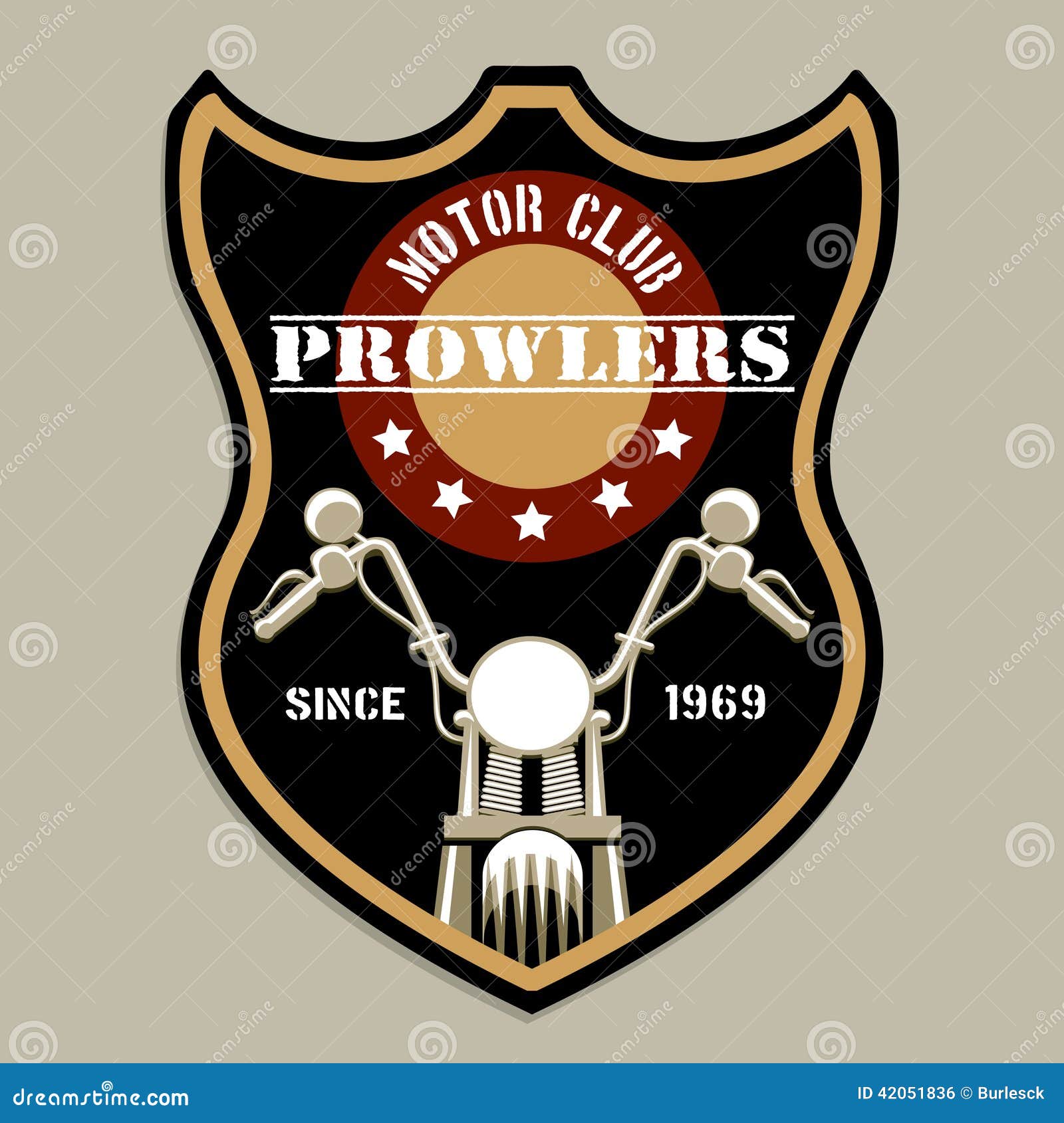 Motorcycle Group Badge-style Logo Stock Vector - Illustration of riding ...