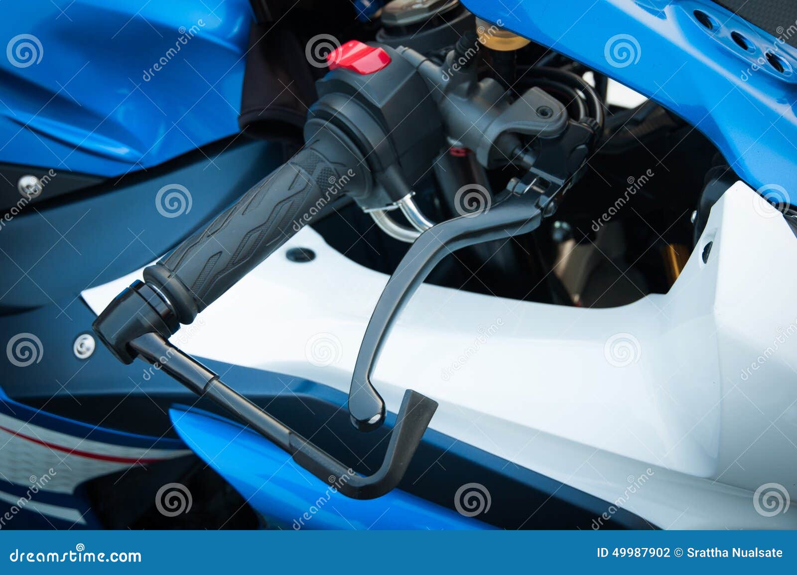 Motorcycle handlebars stock photo. Image of design, handlebars - 49987902