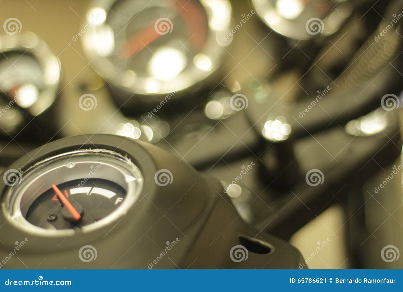 Motorcycle Instrument Panel Stock Image - Image of buttons, vehicle ...