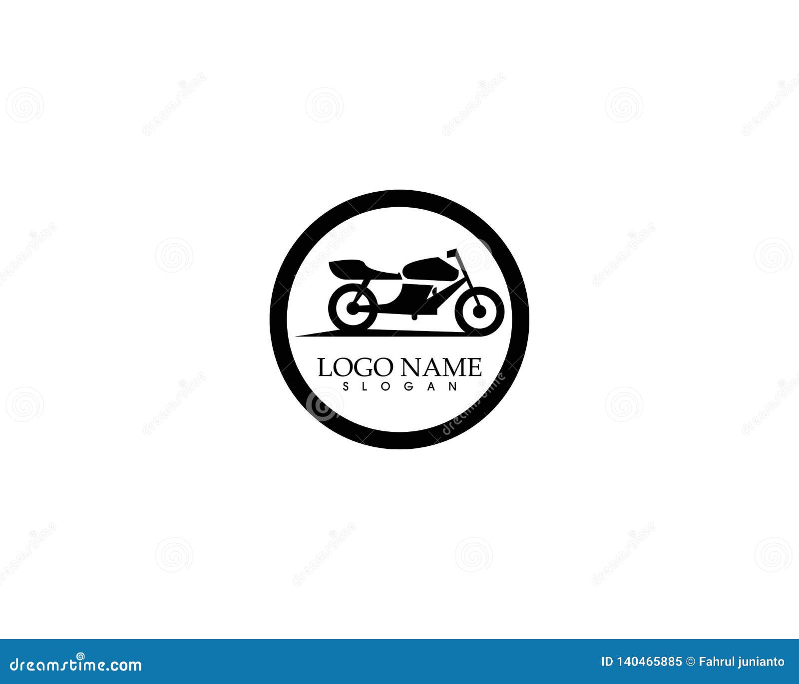 Motorcycle Logo Design Vector Stock Vector - Illustration of design ...