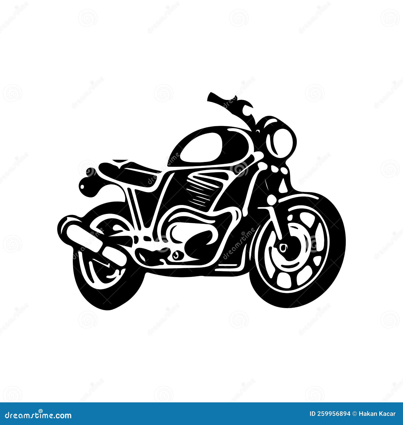 Motorcycle logo vector stock vector. Illustration of wheel - 259956894