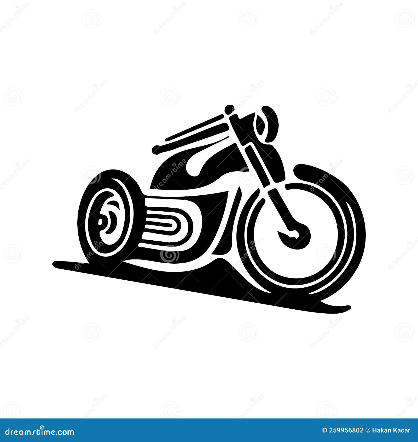 Motorcycle logo vector stock vector. Illustration of motocross - 259956802