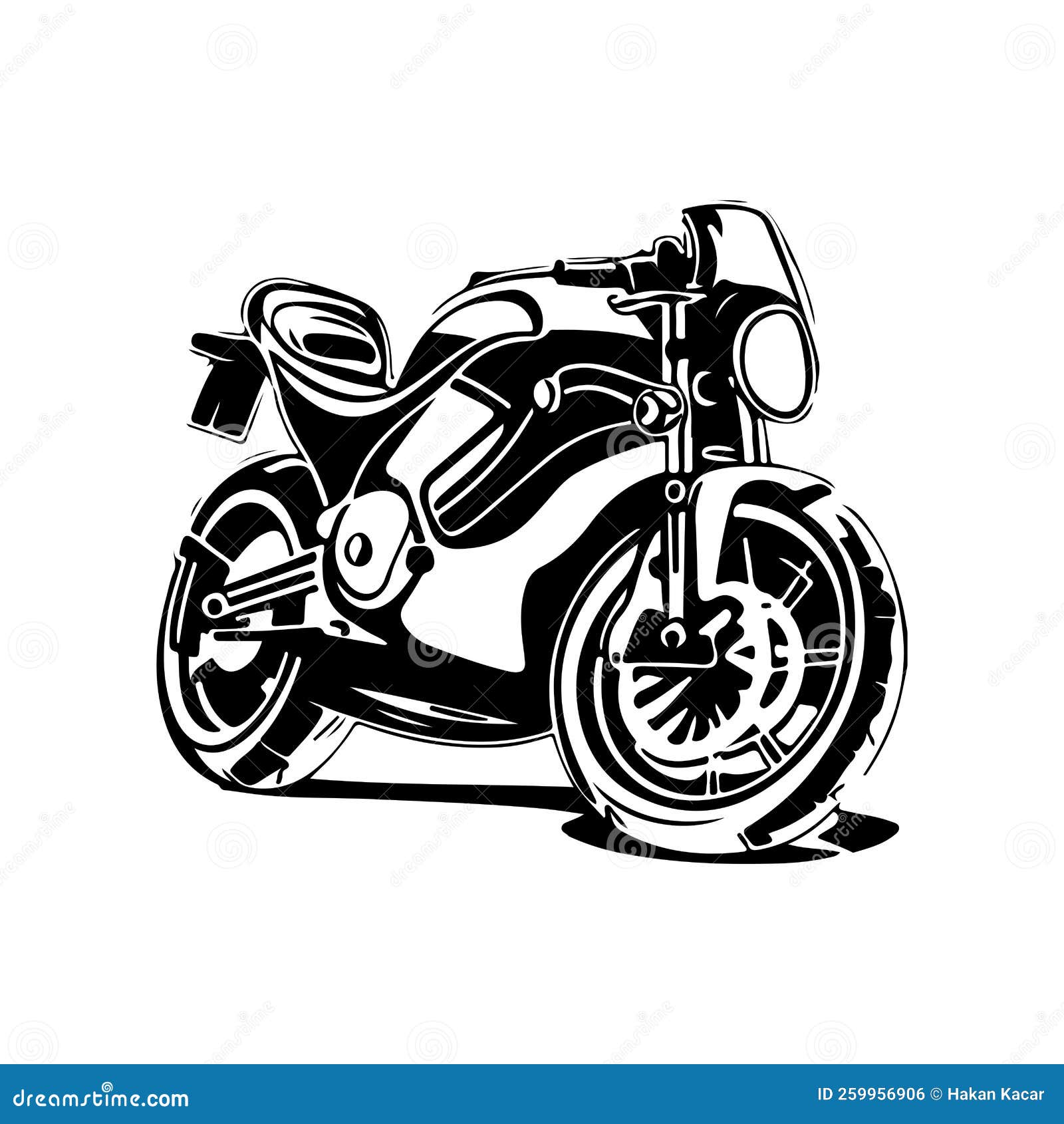 Motorcycle logo vector stock vector. Illustration of moto - 259956906