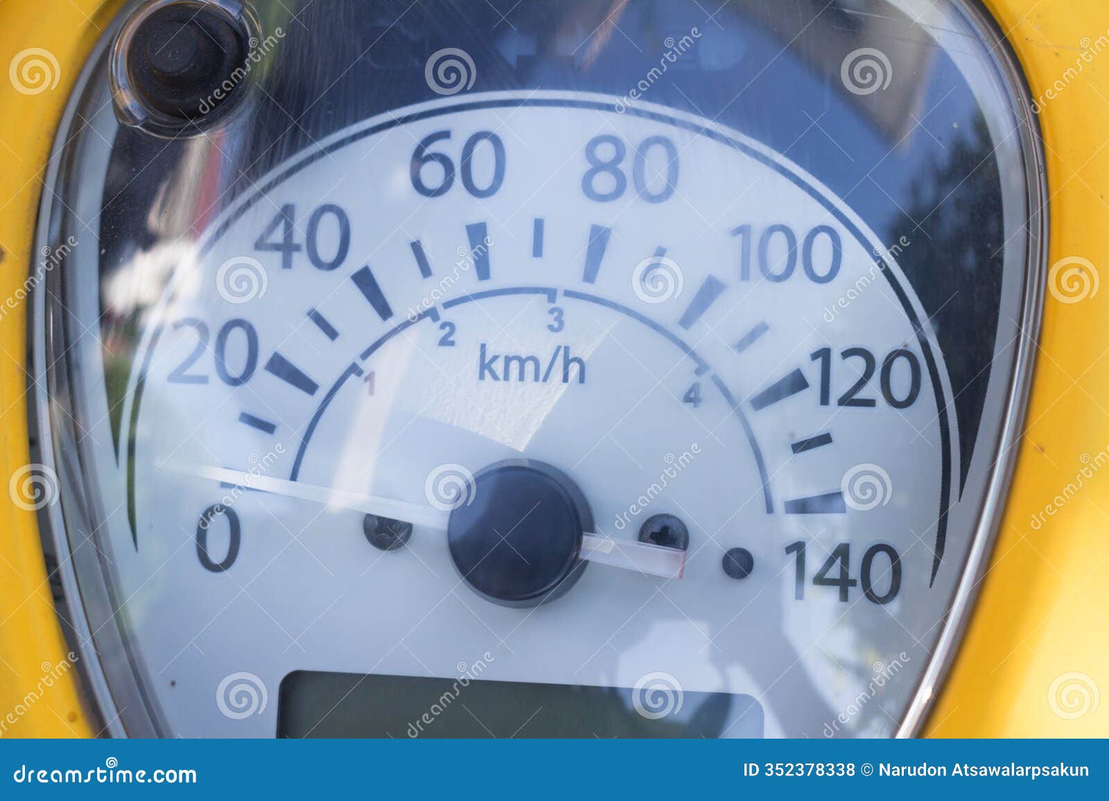 Motorcycle Miles Dashboard Motorbike Control Stock Photo - Image of ...