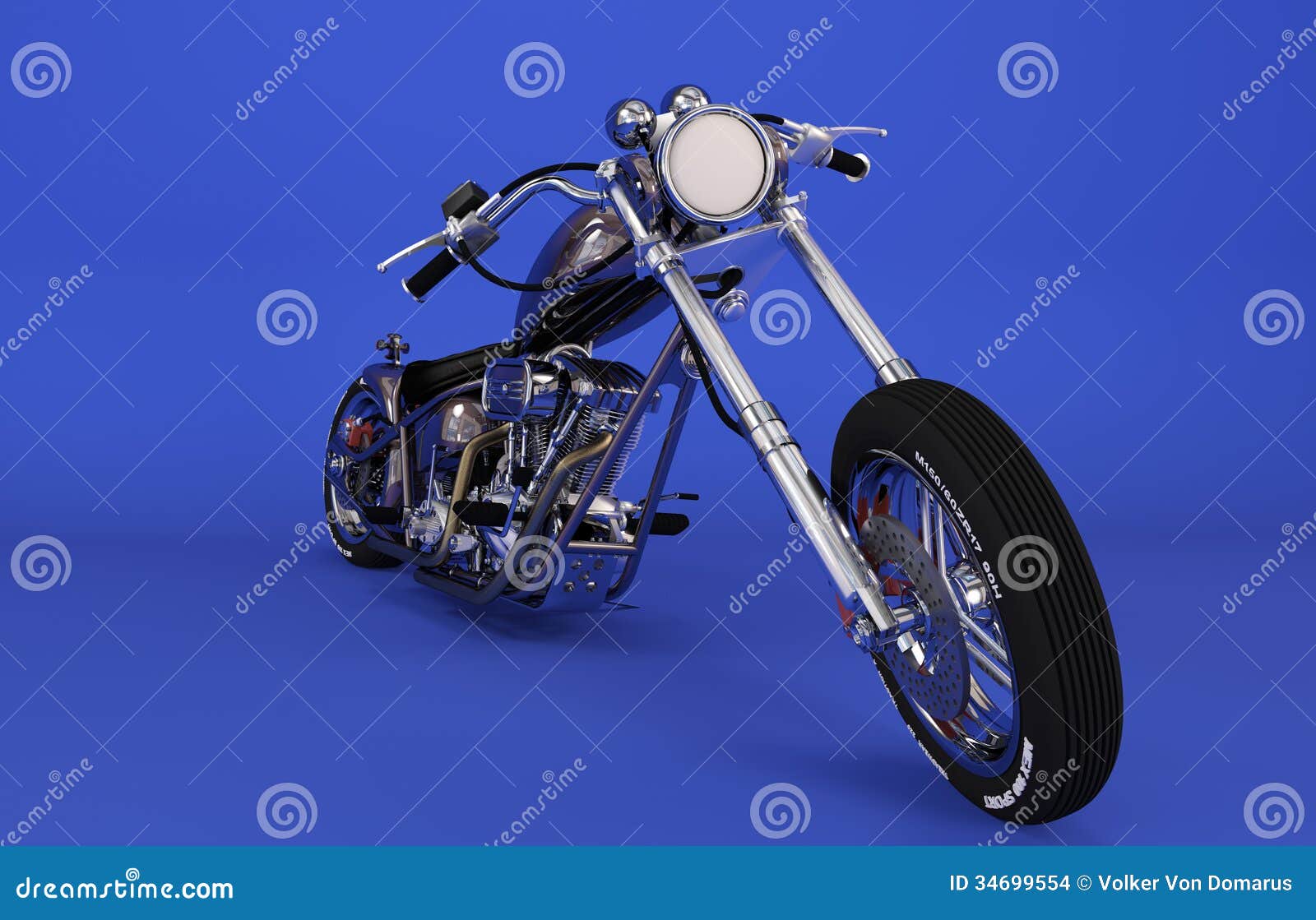 Motorcycle model stock illustration. Illustration of wheels - 34699554