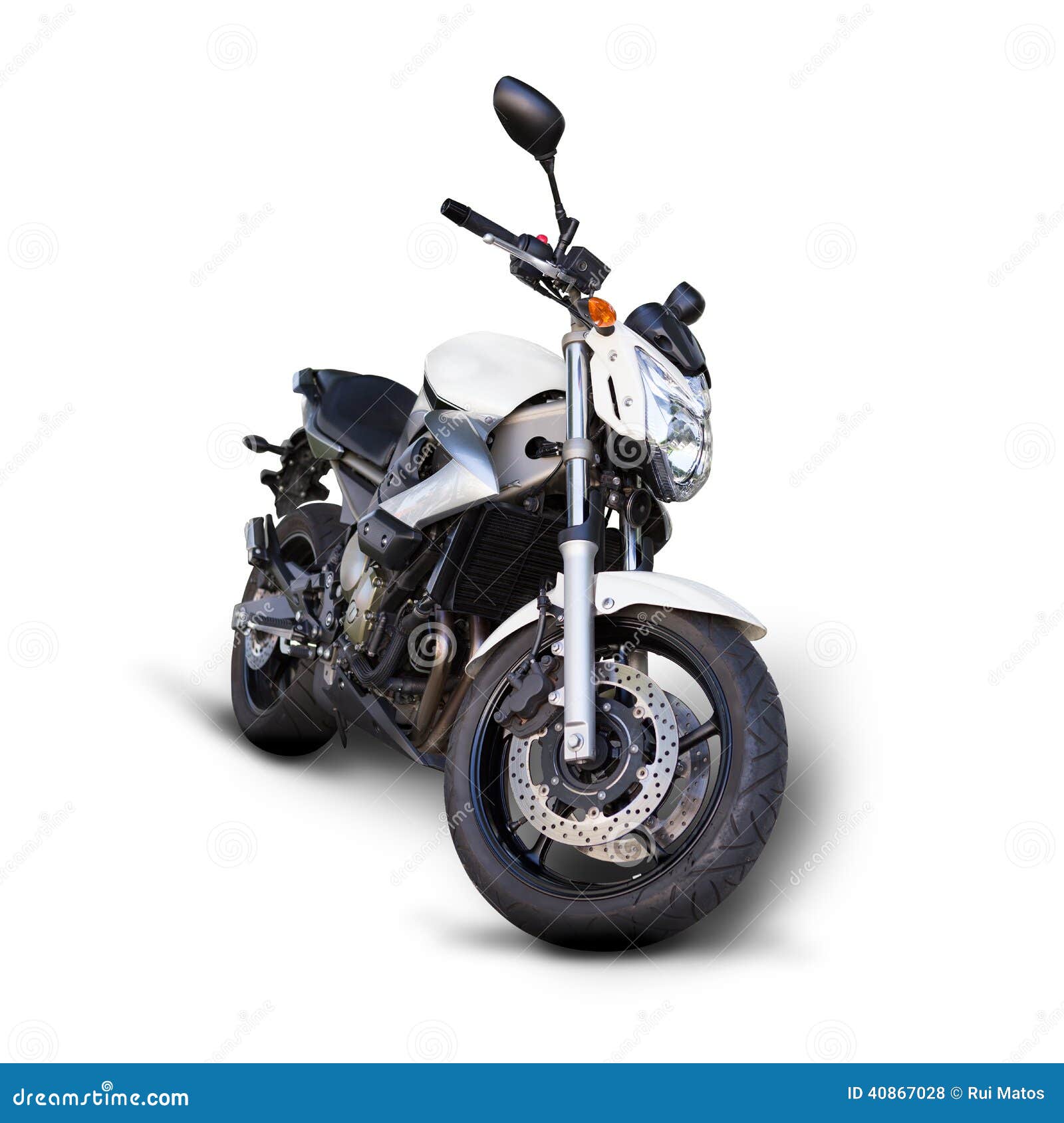Motorcycle stock photo. Image of freedom, fast, front - 40867028