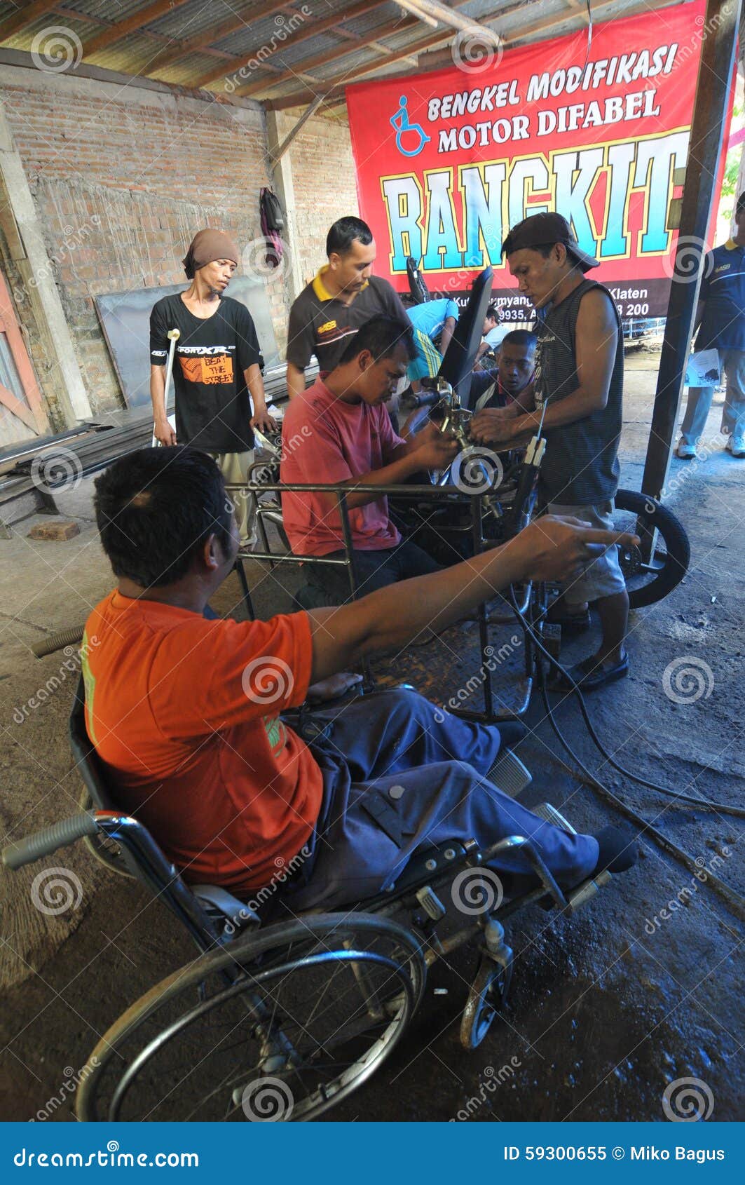 Motorcycle Modification for People with Disabilities Editorial Image ...