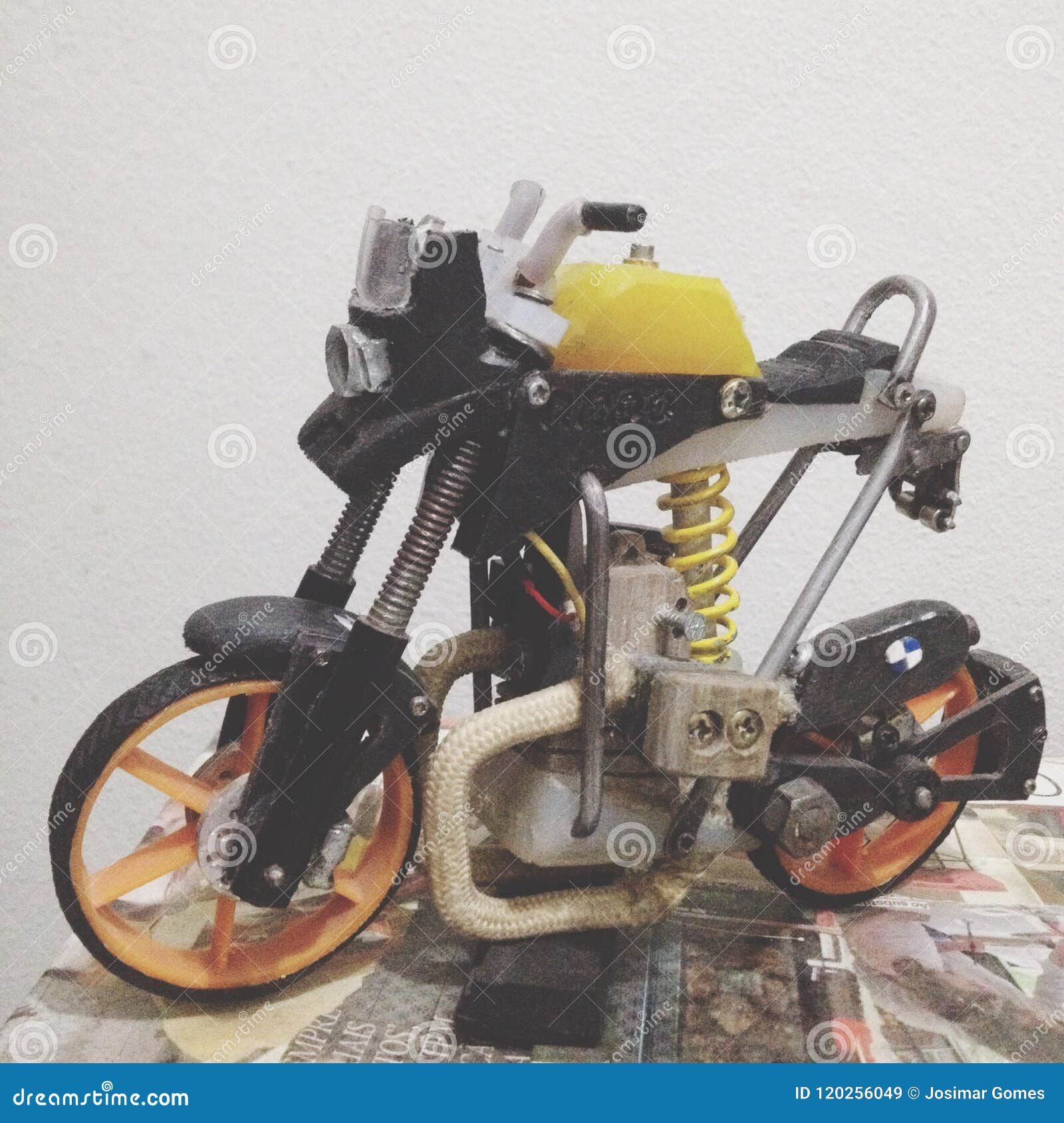 Motorcycle stock image. Image of motorcycle, custom - 120256049