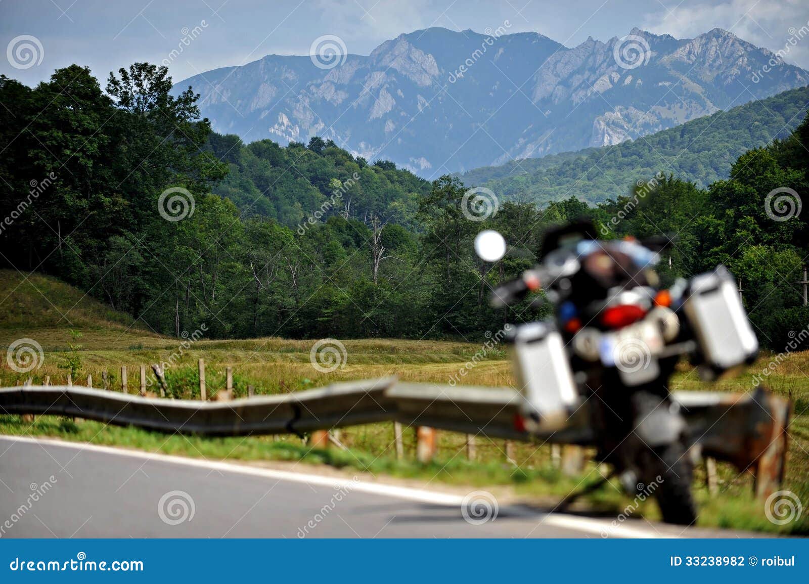 Motorcycle Mountain Road stock photo. Image of blue, beautiful - 33238982