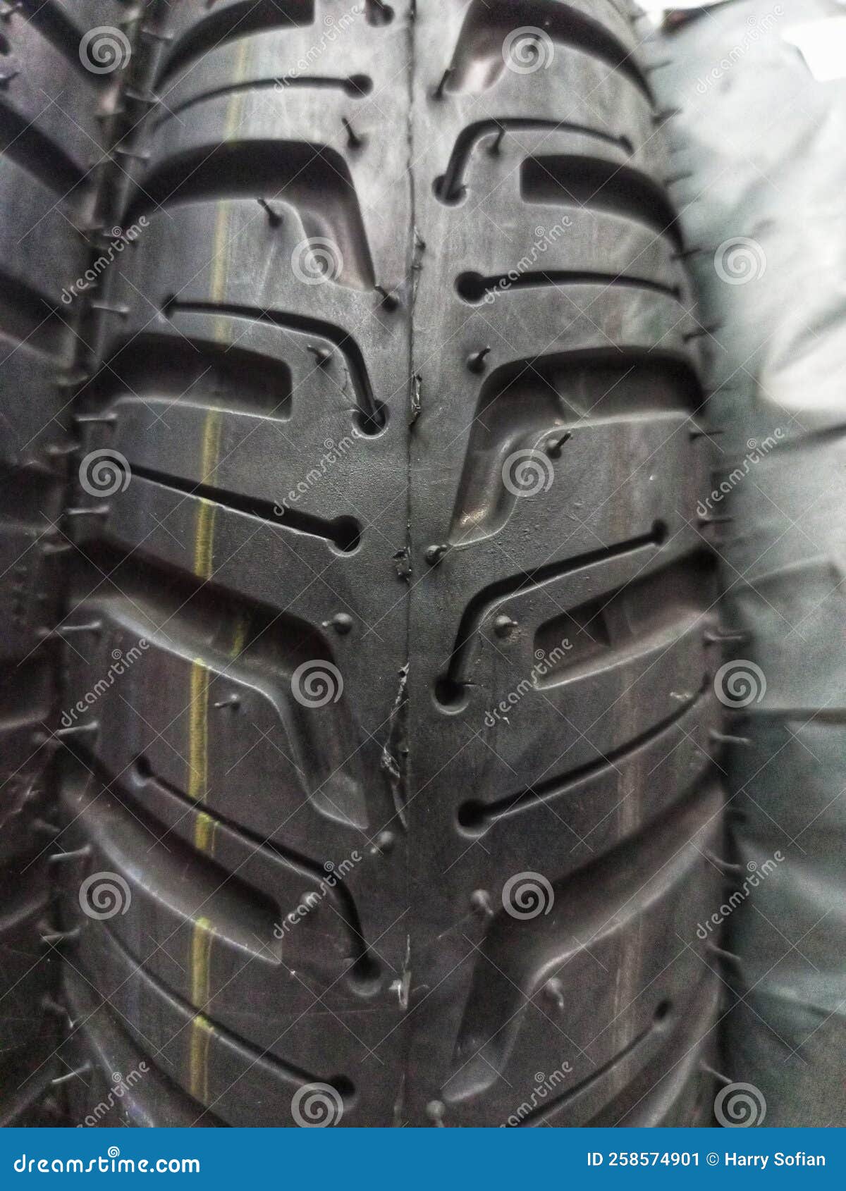 Motorcycle New Tire Pattern Stock Image - Image of vector, track: 258574901