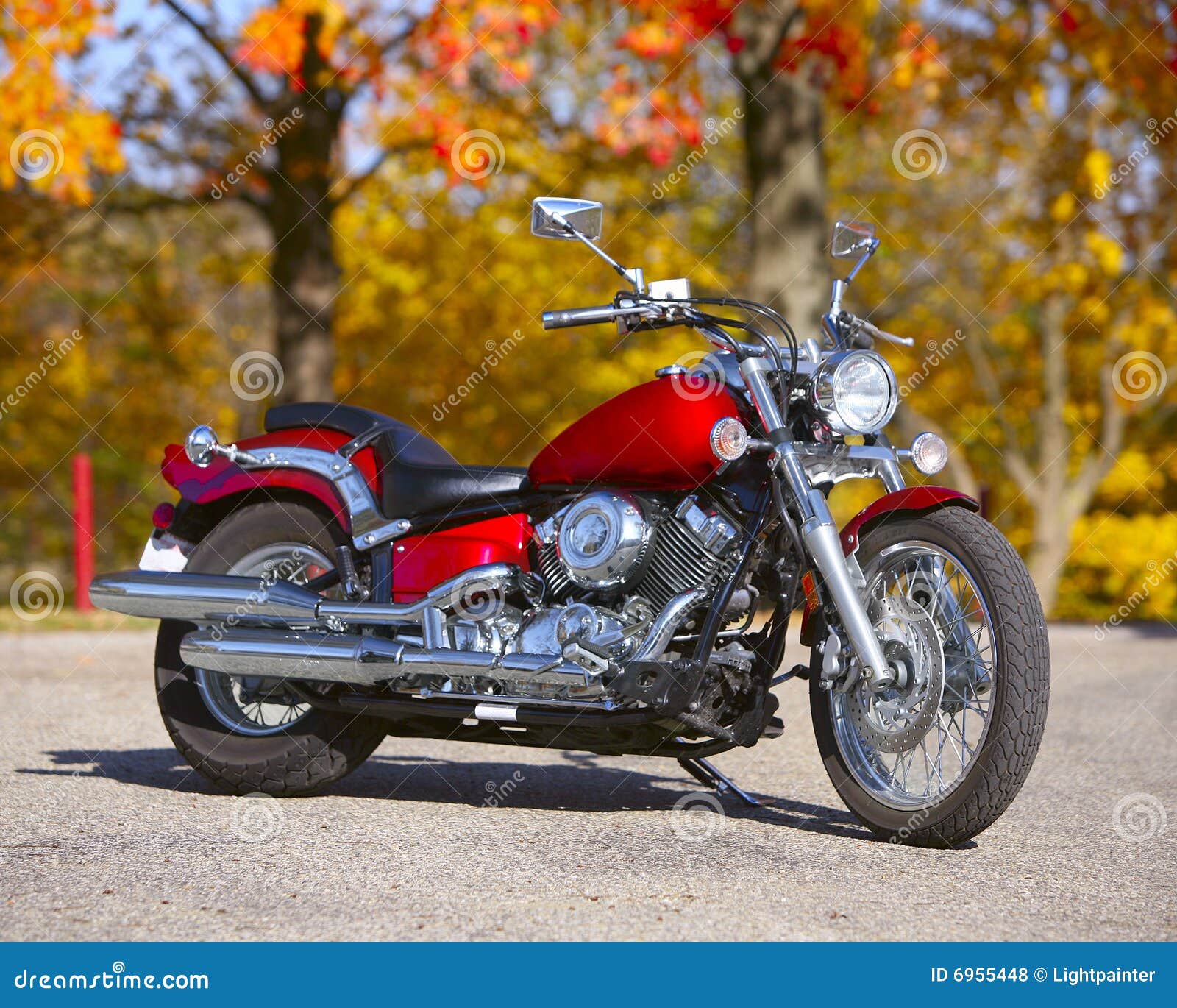 Motorcycle outdoors stock photo. Image of chrome, speed - 6955448