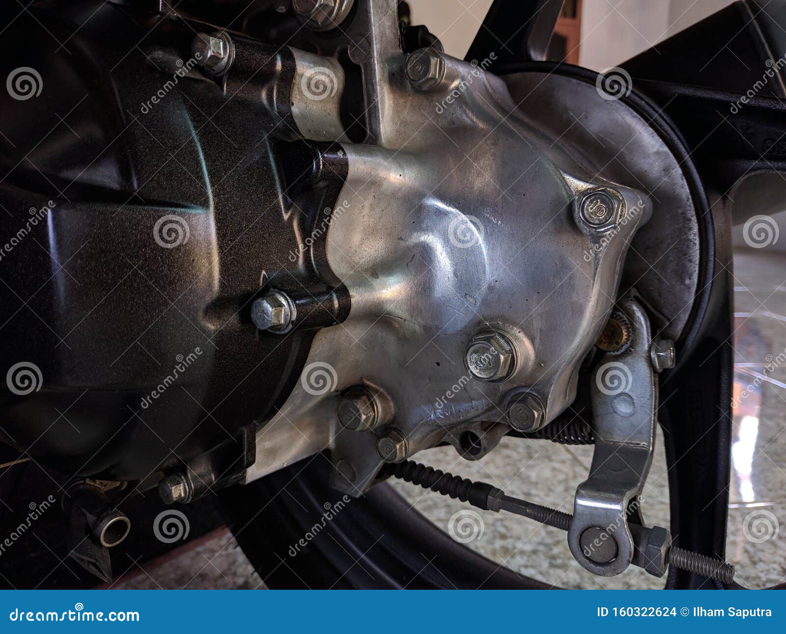 Motorcycle Part. Old Metal Gear Wheel Or Pinion Part , Motorcycle Gear ...