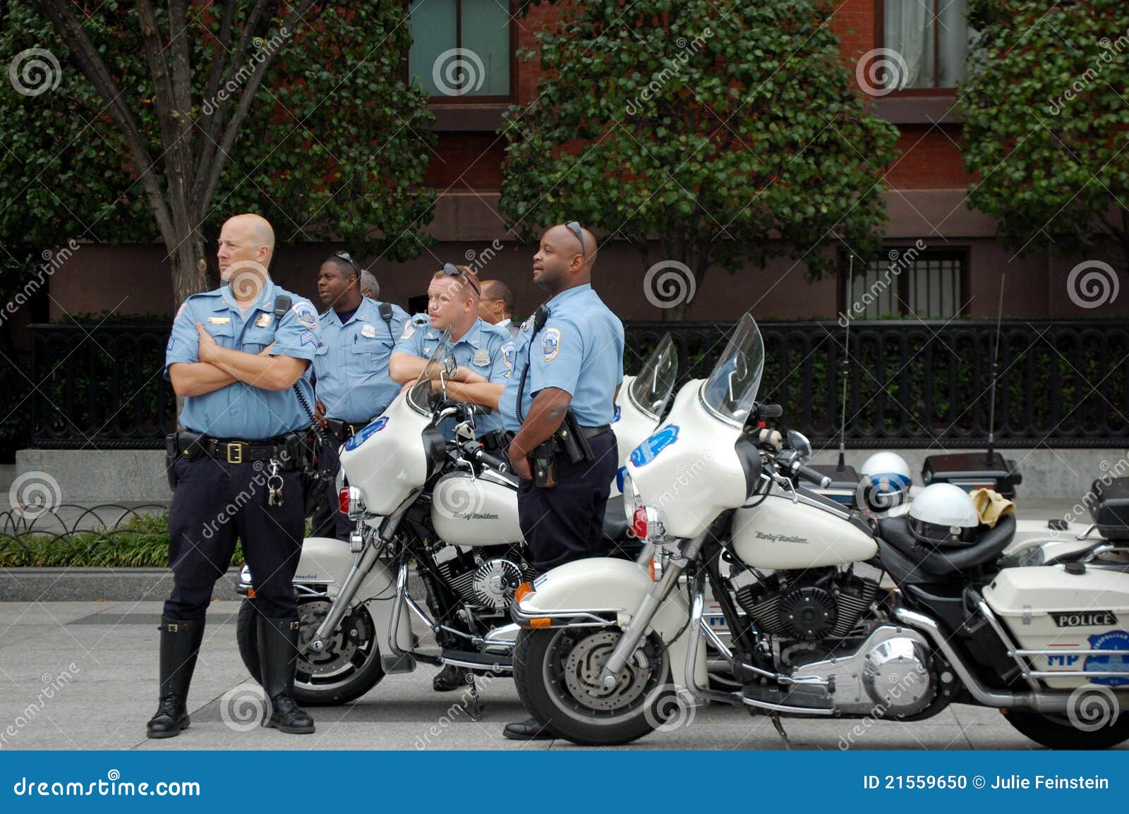 Motorcycle Police Officer During The 117th Golden Dragon Parade ...