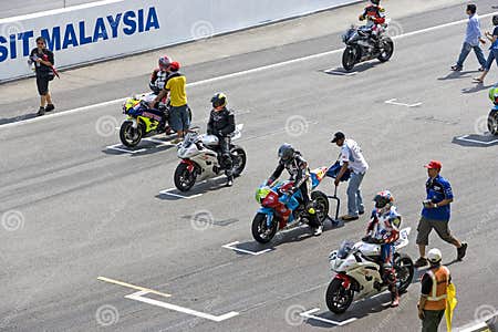 Motorcycle Race, Malaysia editorial photo. Image of track - 4892816