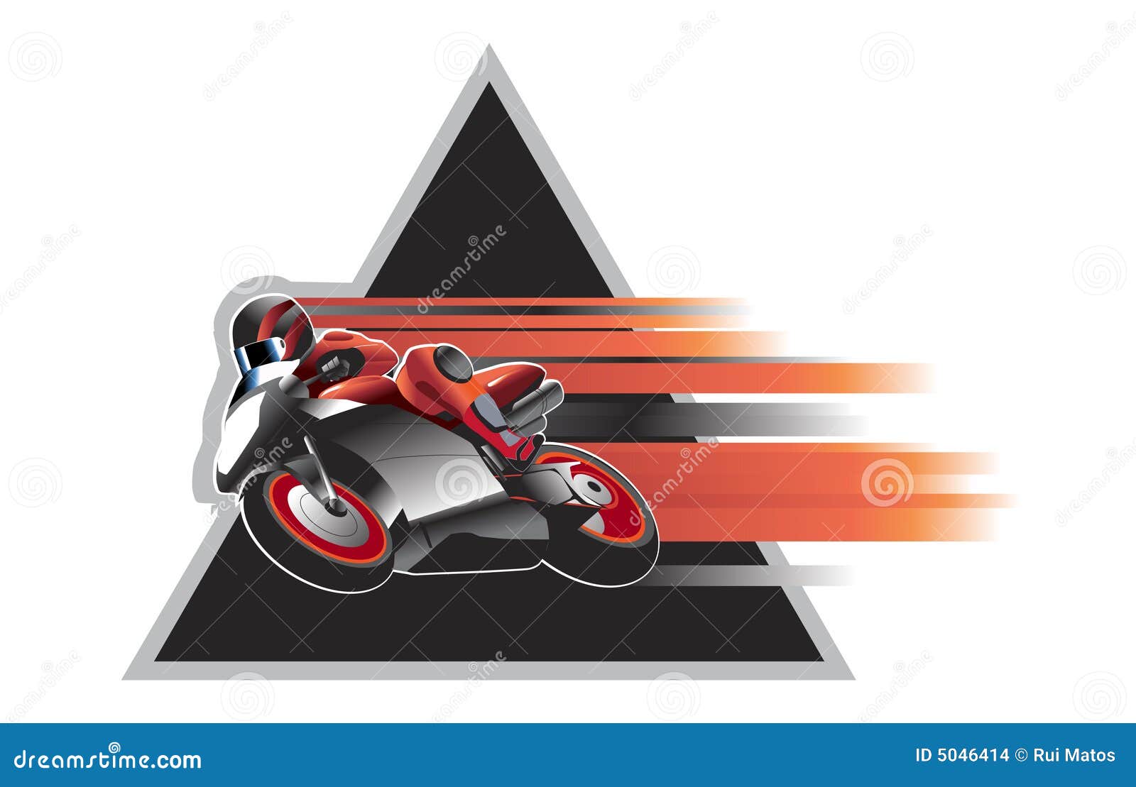 F1 Racer Vector Illustration | CartoonDealer.com #64250296