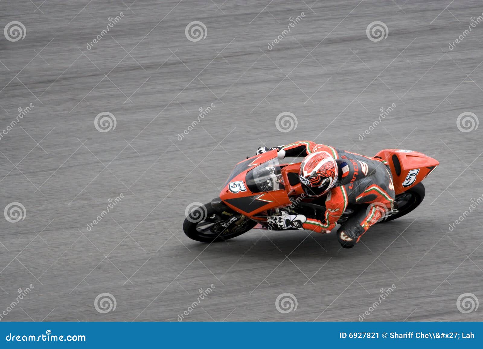 Motorcycle racer on track editorial photo. Image of championship - 6927821