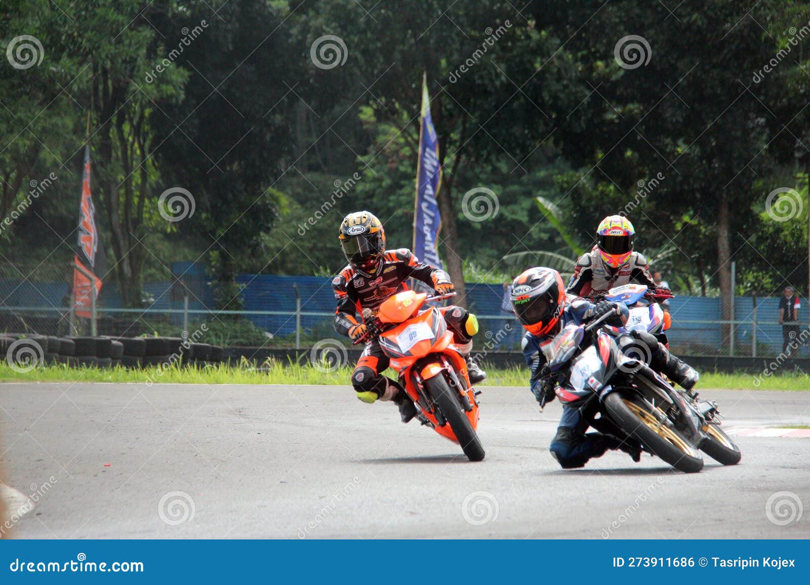 Motorcycle Racing at the Sentul Circuit, Bogor, West Java Editorial ...