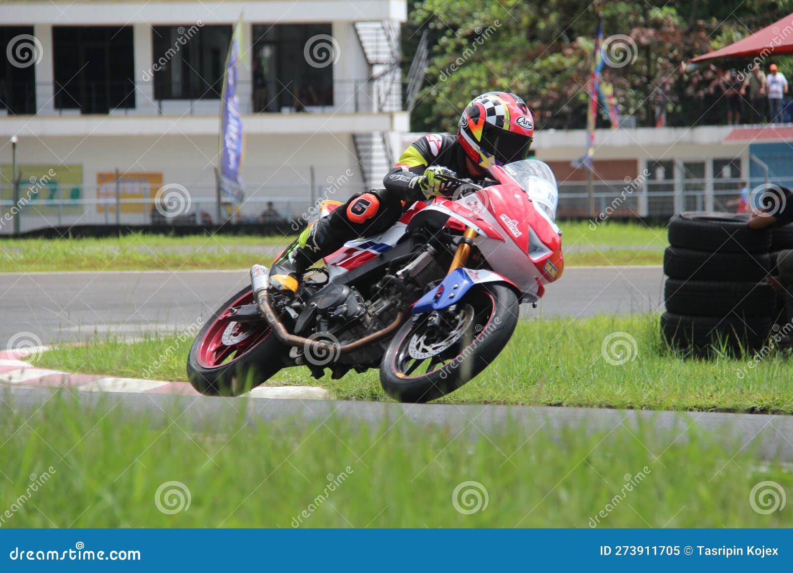Motorcycle Racing at the Sentul Circuit, Bogor, West Java Editorial ...