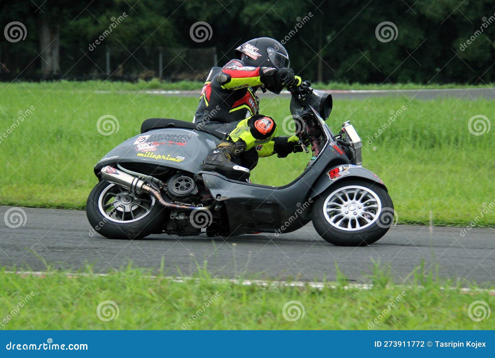 Motorcycle Racing at the Sentul Circuit, Bogor, West Java Editorial ...
