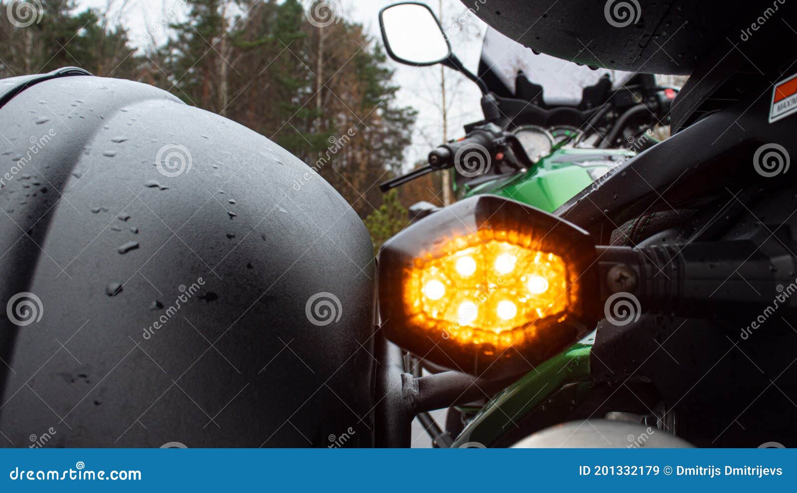 Motorcycle Rear End and Wheel Stock Image - Image of motorcycle, road ...