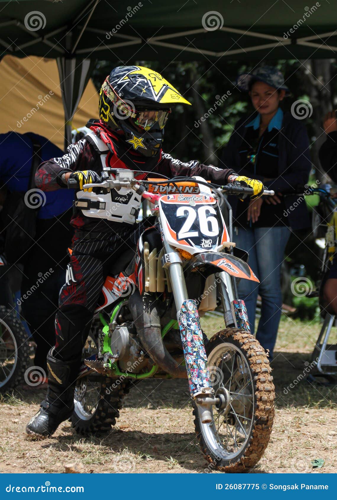Motorcycle Riders Prepare for Competition Editorial Image - Image of ...