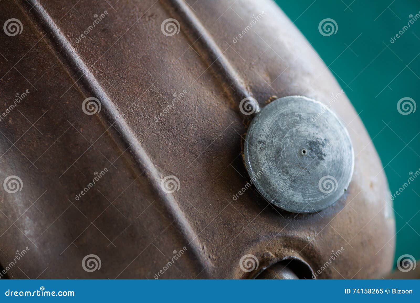 Motorcycle rusty tank stock image. Image of transport - 74158265