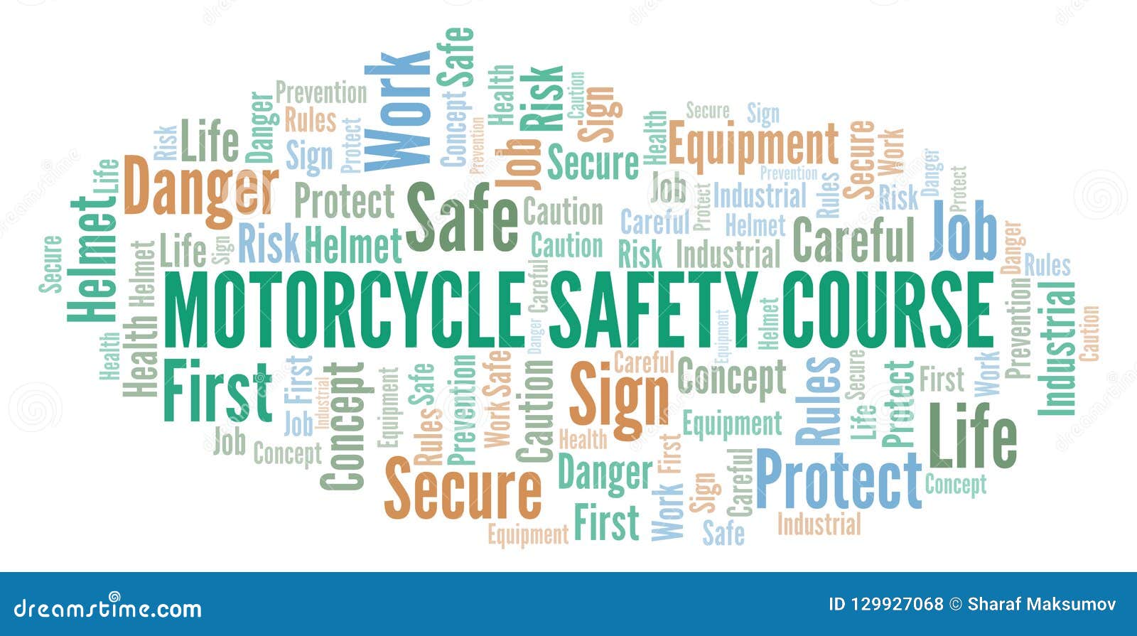 Motorcycle Safety Awareness Month Low Poly Ribbon Cartoon Vector ...