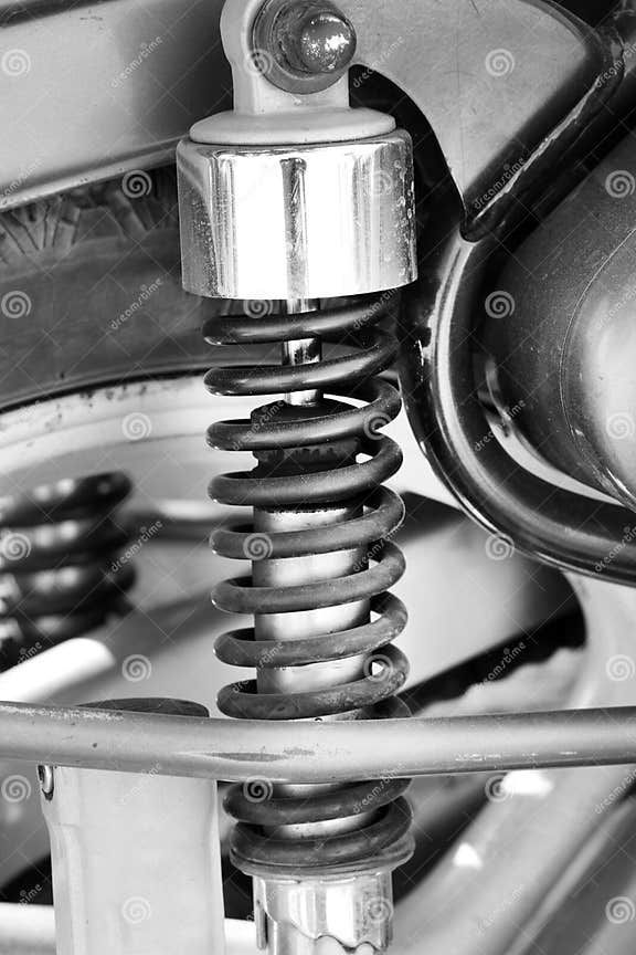 Motorcycle shocker stock image. Image of shocker, dampers - 62773729