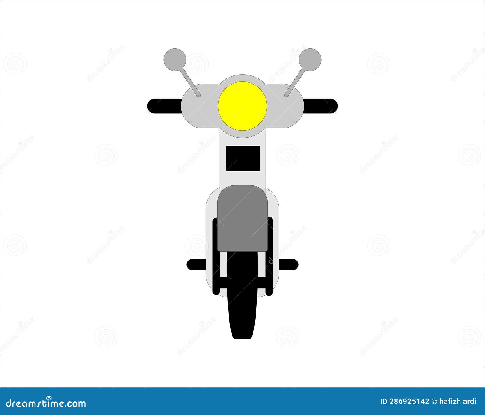Motorcycle Simple Design Vector Illustration Stock Illustration ...