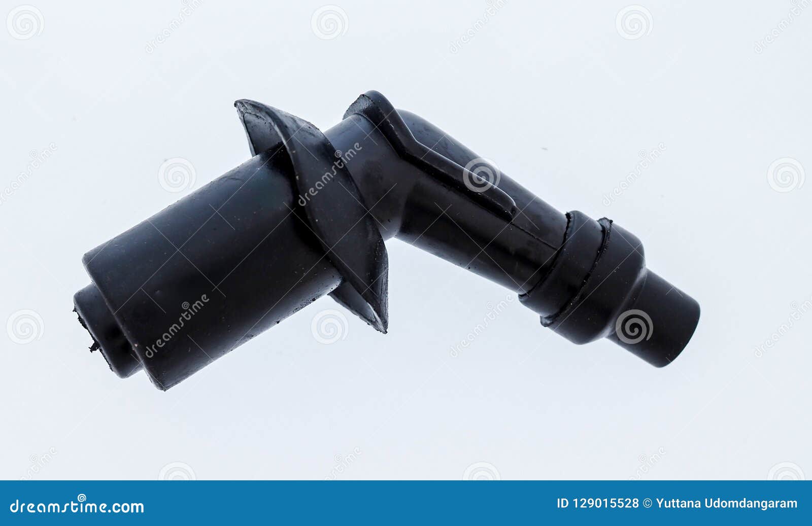 Motorcycle Spark Plug Cover .. Stock Photo - Image of repair, black ...