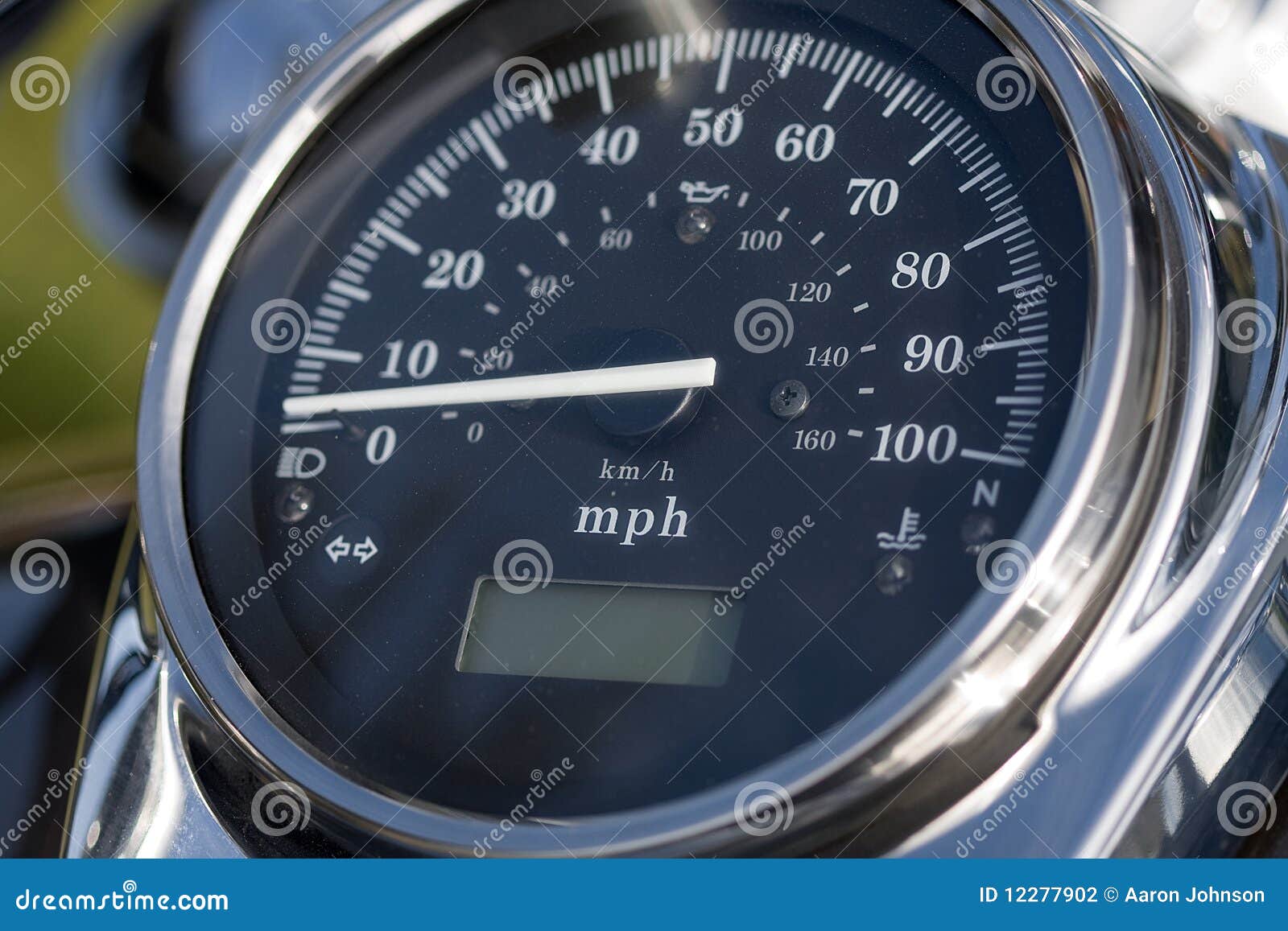 Motorcycle Speedometer stock photo. Image of speed, white - 12277902