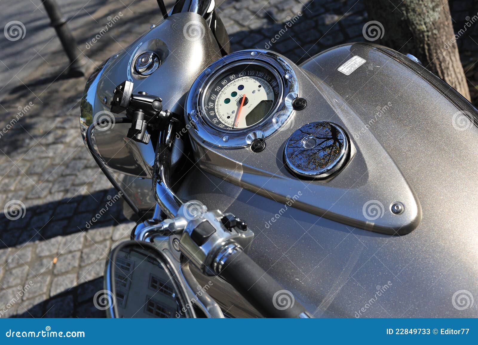 Motorcycle speedometer stock image. Image of number, equipment - 22849733