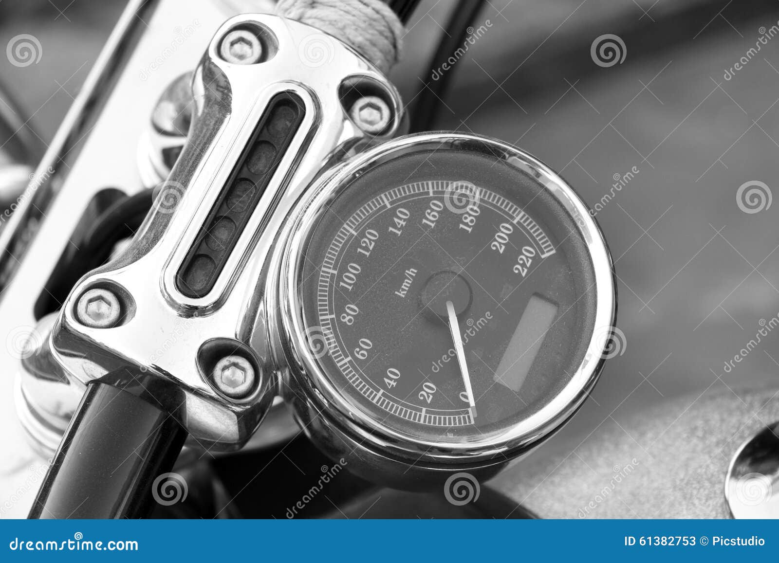 Motorcycle speedometer stock image. Image of electronincs - 61382753