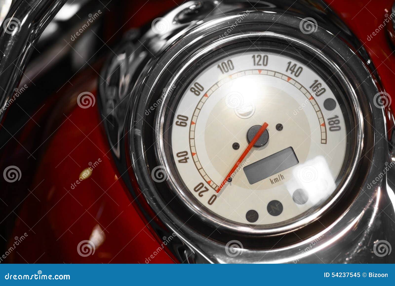 Motorcycle speedometer stock image. Image of needle, tachometer - 54237545