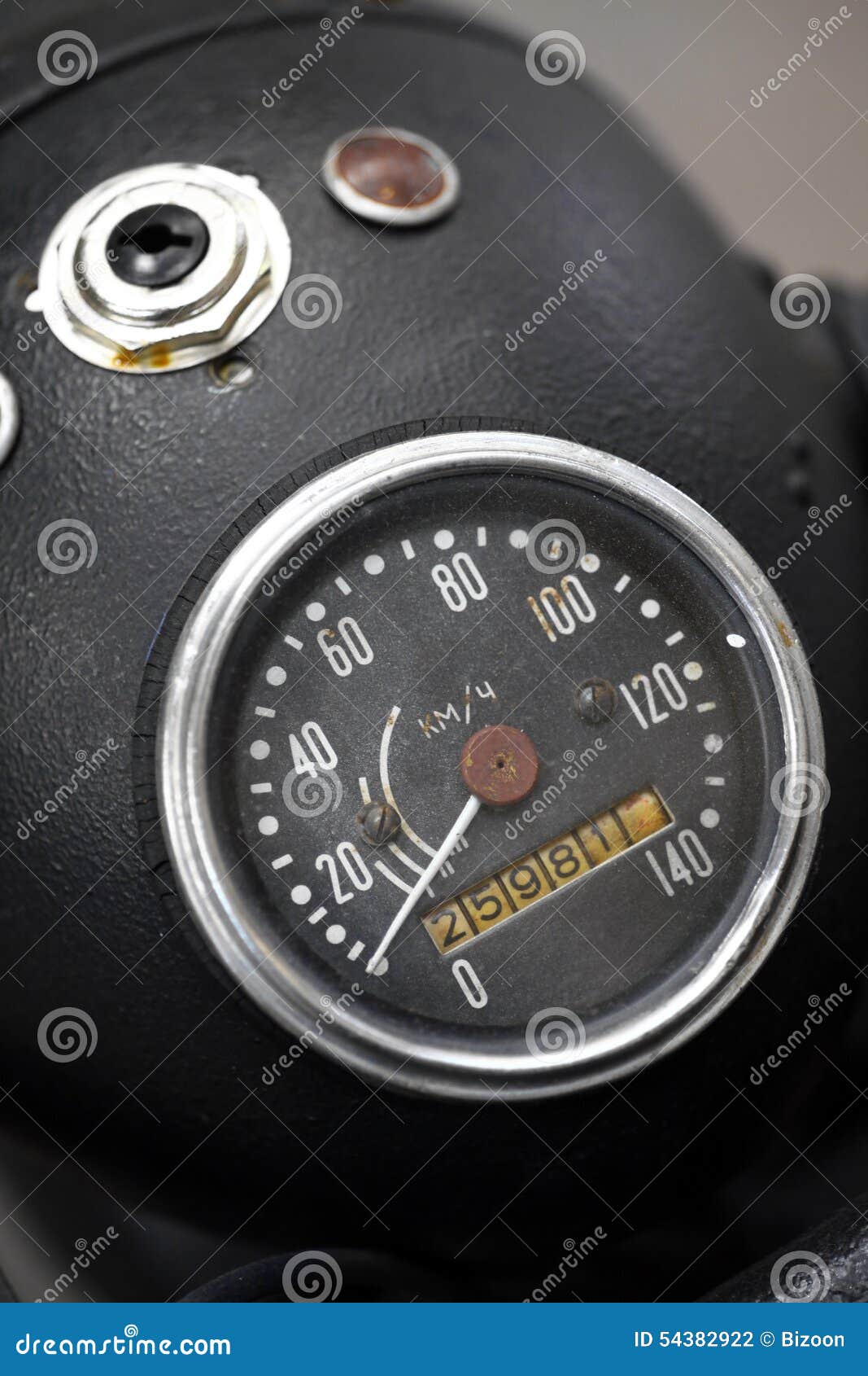 Motorcycle speedometer stock photo. Image of acceleration - 54382922